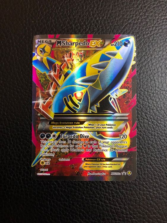 XY 2017 M Sharpedo EX Full Art Promo XY200a Ab 1 (Gebraucht) in ...