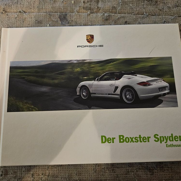 Porsche Boxster Spyder Prospekt 2010 xb (Gebraucht) in Flawil für CHF 22 – mit Lieferung auf ...
