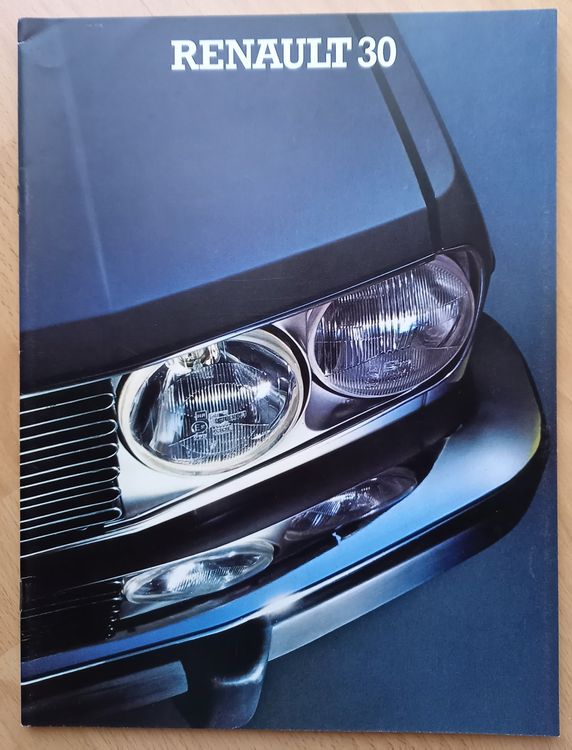 Prospekt Renault 30 von 1980 aus der Schweiz | Kaufen auf Ricardo