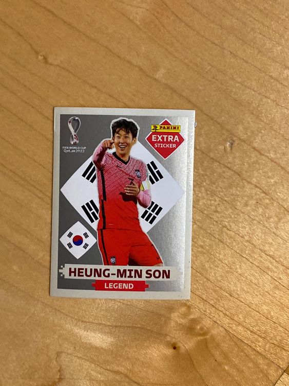 Panini extra sticker Heung-min Son (Silver) | Kaufen auf Ricardo