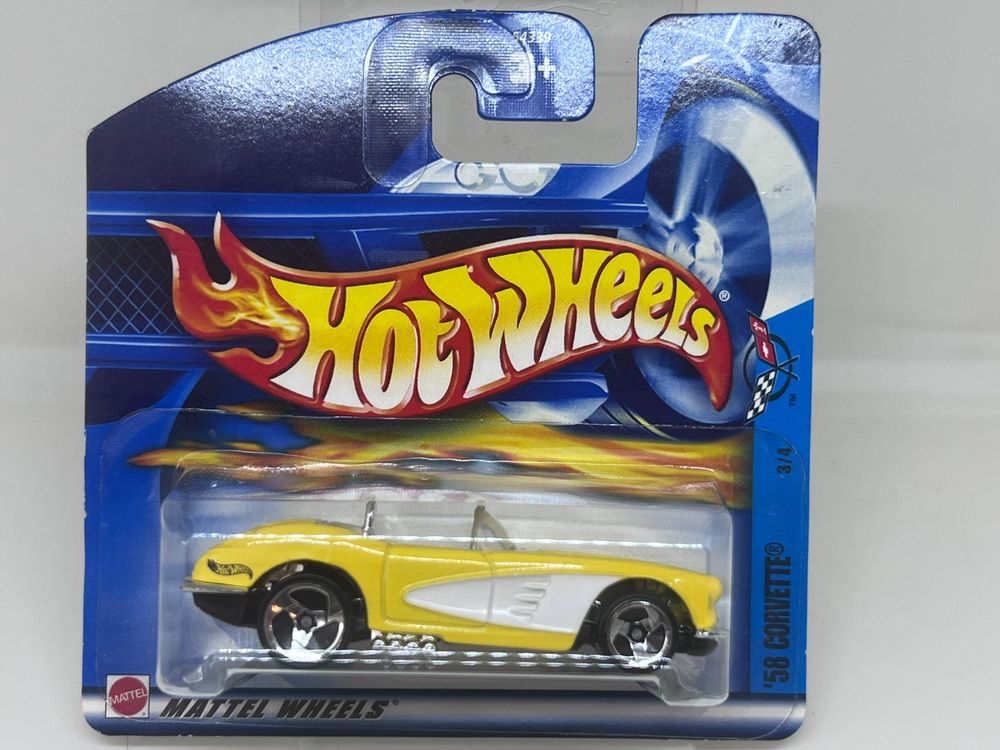 Hot Wheels '58 Corvette - öffnende Motorhaube (Neu und originalverpackt ...
