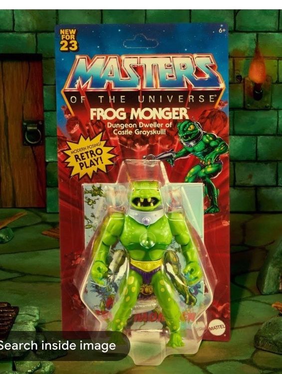 Masters of the universe Origins Frog Monger Figur Neu (Neu und ...