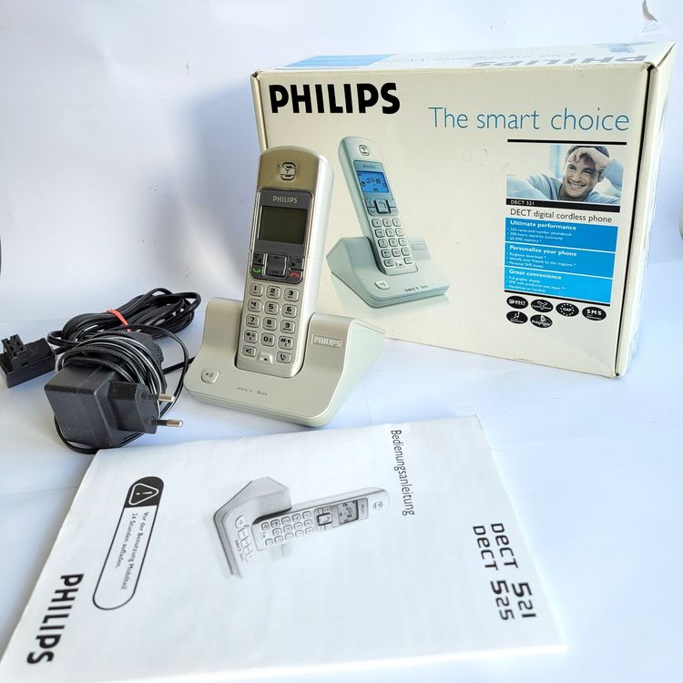 Philips DECT 521 -Digitales Schnurlostelefon (Gebraucht) in Reinach AG ...