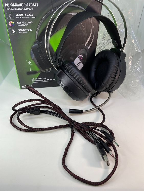 CASQUE GAMING PC MICRO ET LED HOMDAY GAMING (Neu und originalverpackt ...