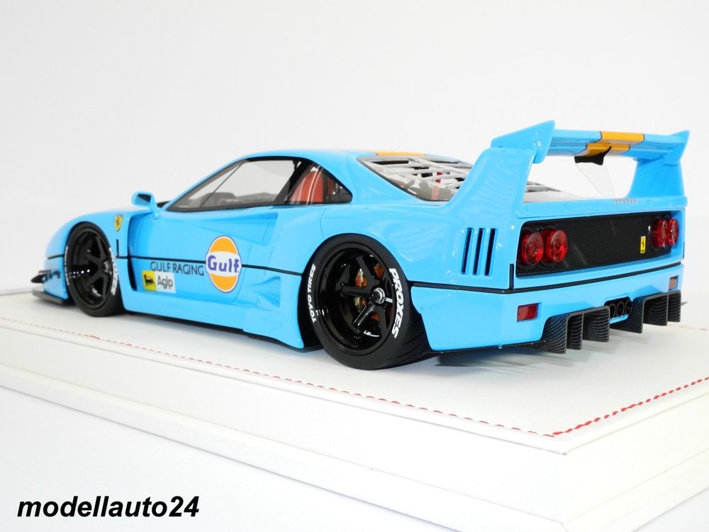 Ferrari F40 Wide Body LB Works Gulf / Ivy Merit 1:18 (Neu und ...