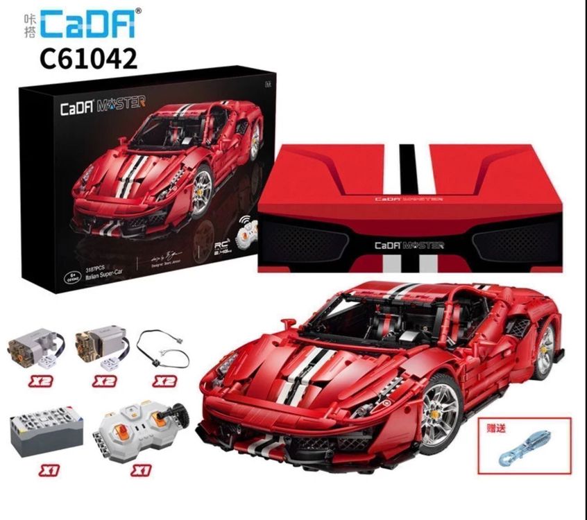 CaDA C61042 mit OVP Ferrari 488 Italian Super Car Top (Gebraucht) in ...
