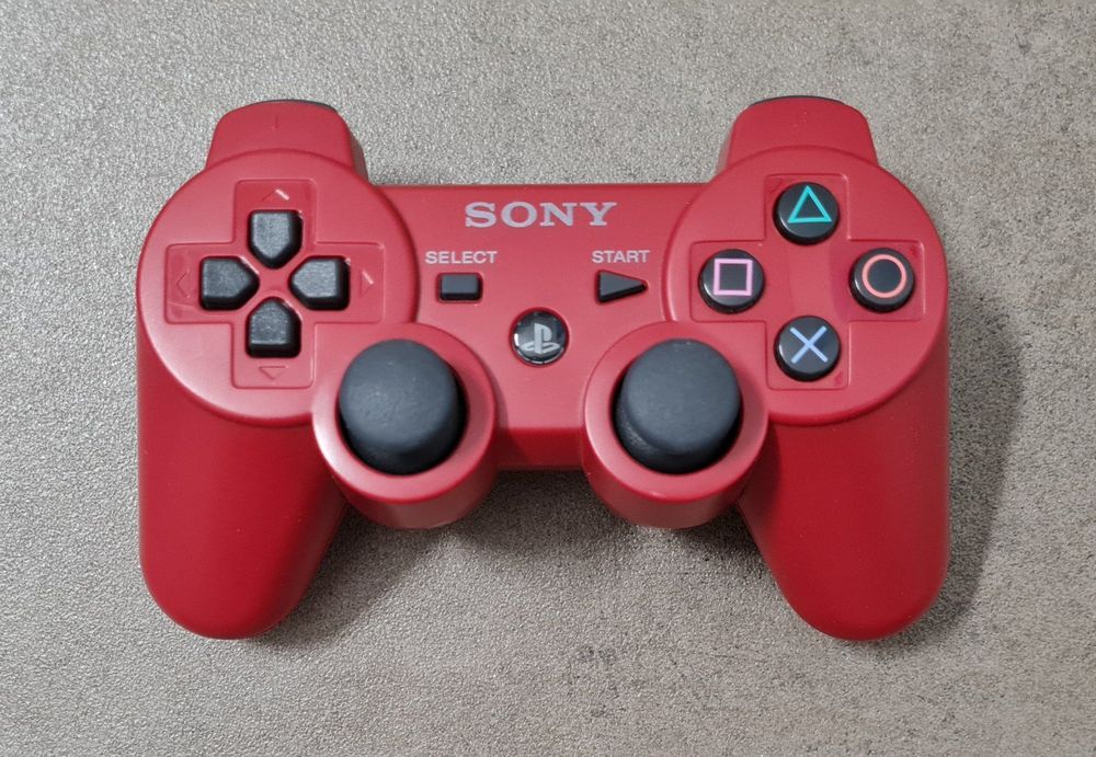 Original Playstation 3 Dualshock 3 Controller in Scarlet Red (Neu (gemäss Beschreibung)) in ...