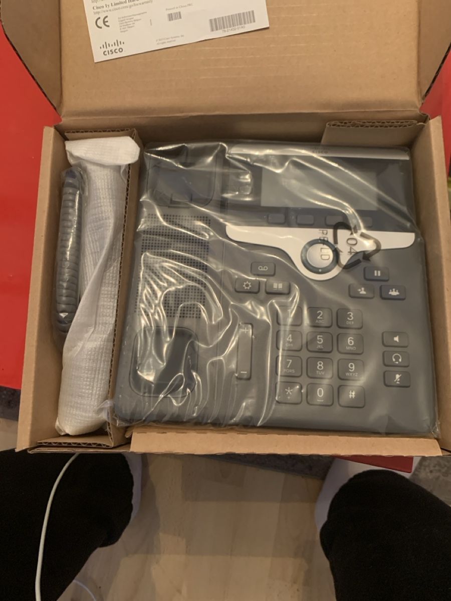 Cisco CP-7821-K9 IP Phone – neu & OVP – SIP / PoE (Neu und ...