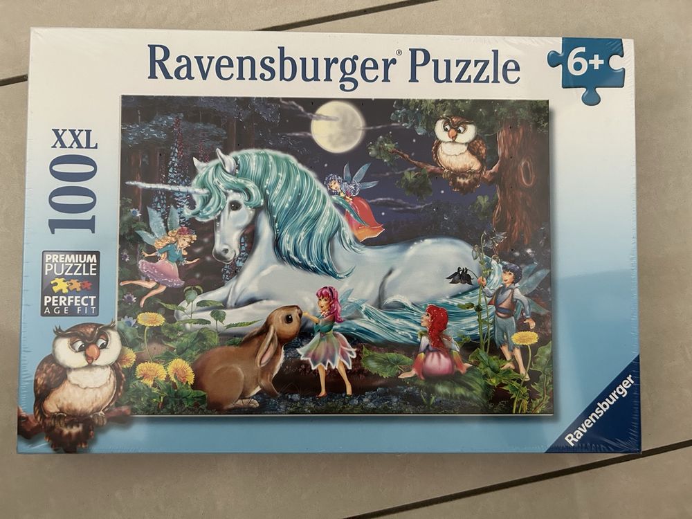 Neu Ravensburger Puzzle XXL 100 Teile Einhorn | Kaufen auf Ricardo