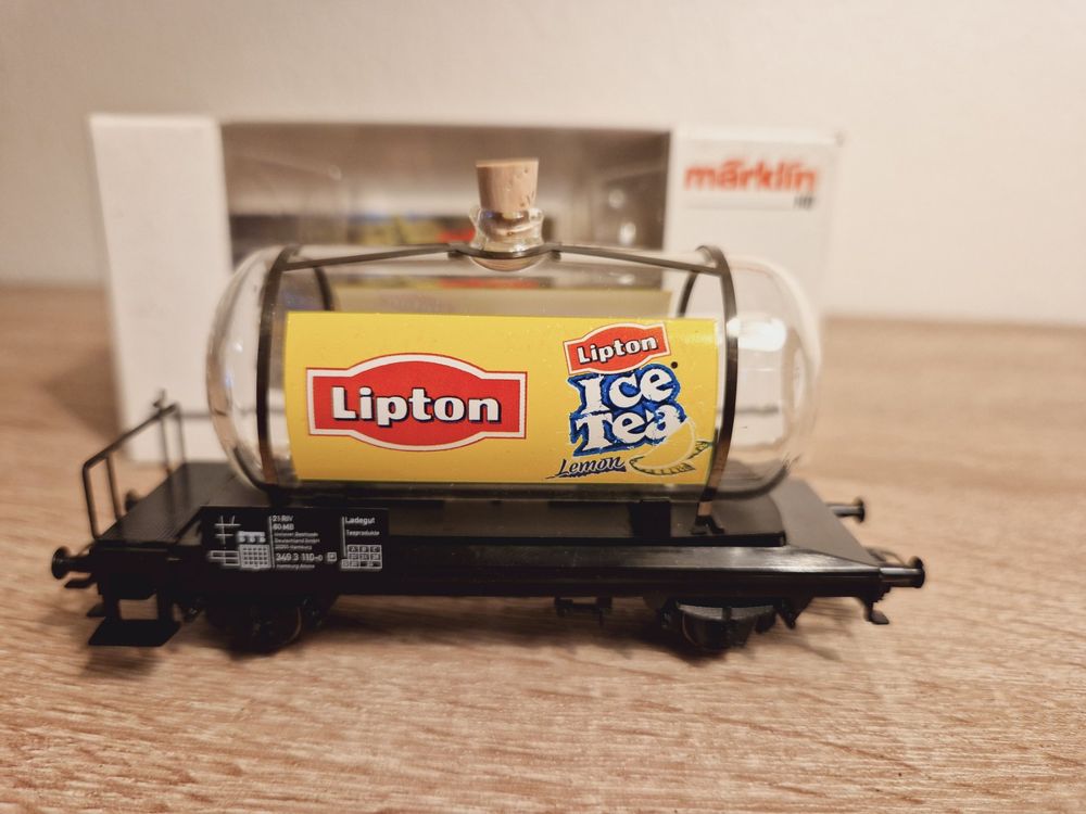 Märklin Glaskesselwagen Lipton Ice Tea H0 OVP NEU (Neu und ...