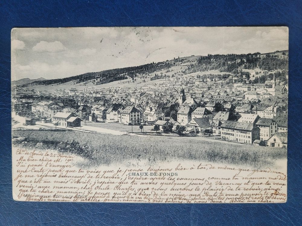 CP LA CHAUX-DE-FONDS 1901 | Kaufen auf Ricardo