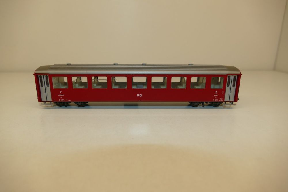 Bemo H0m: FO 2.Kl. Personenwagen B 4270 (Gebraucht) in Niederhasli für ...