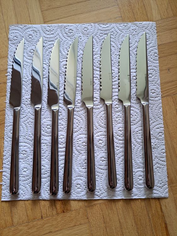 8 Steakmesser Sola mit Zacken (Neu (gemäss Beschreibung)) in für CHF 13 ...
