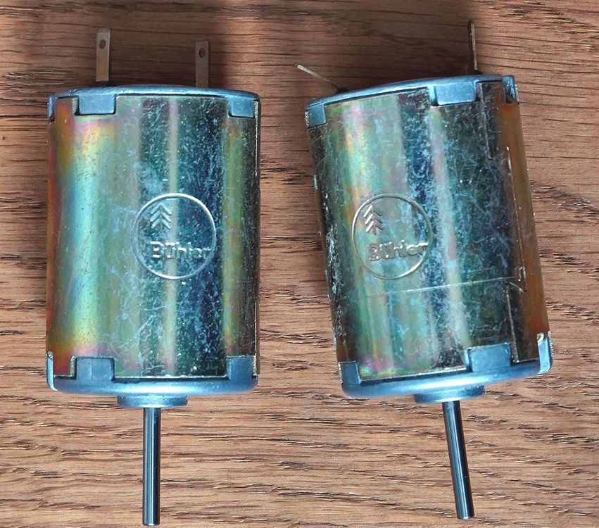 Bühler Motoren 12 Volt Metall DC - 2 Stück (Neu und originalverpackt ...