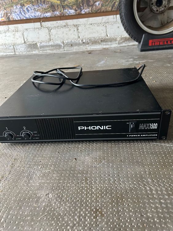 Phonic MAX 1500 Power amplifier (Gebraucht) in Bottmingen für CHF 90 ...