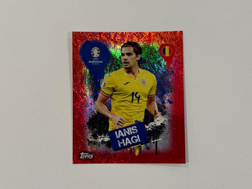Ianis HAGI ROM 3 EURO 2024 Deutschland TOPPS (Neu (gemäss Beschreibung ...