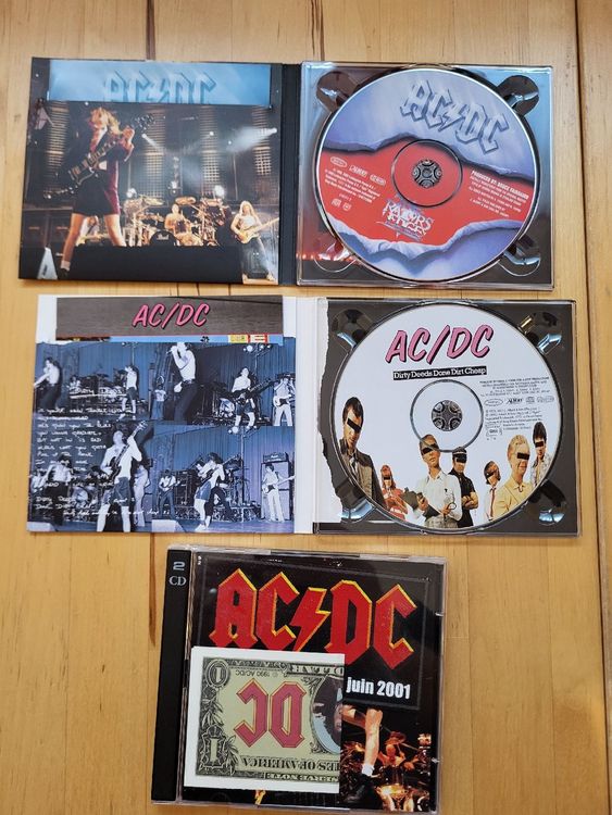 AC/DC CD Sammlung – Raritäten & Live Aufnahmen RAR (Gebraucht) in ...