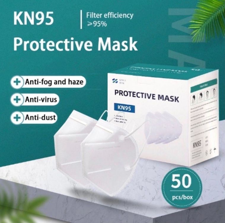 50 KN95/FFP2 (Neu und originalverpackt) in Wollerau für CHF 29 – mit Lieferung auf Ricardo kaufen