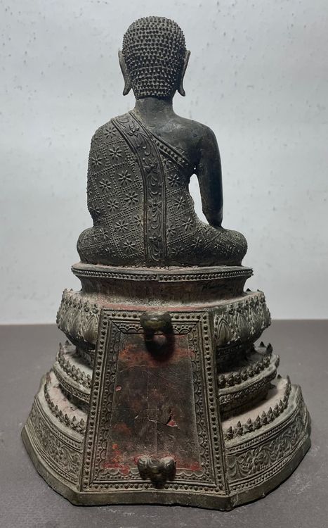 Antiker Thai-Rattanakosin Bronze Fugur des Buddha (Gebraucht) in Root ...