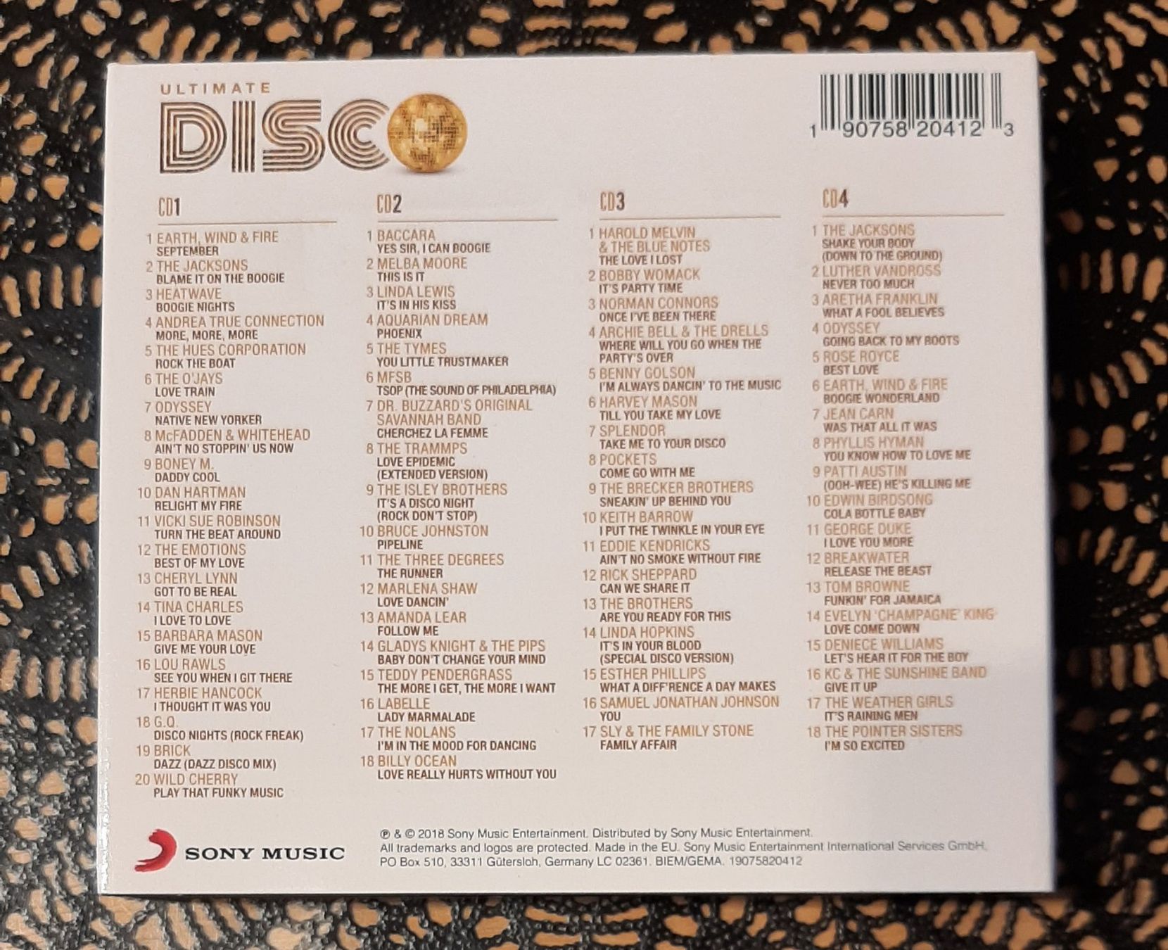 Ultimate Disco, Pop/Rock Compilation 4CD Box 2018 (Gebraucht) in ...