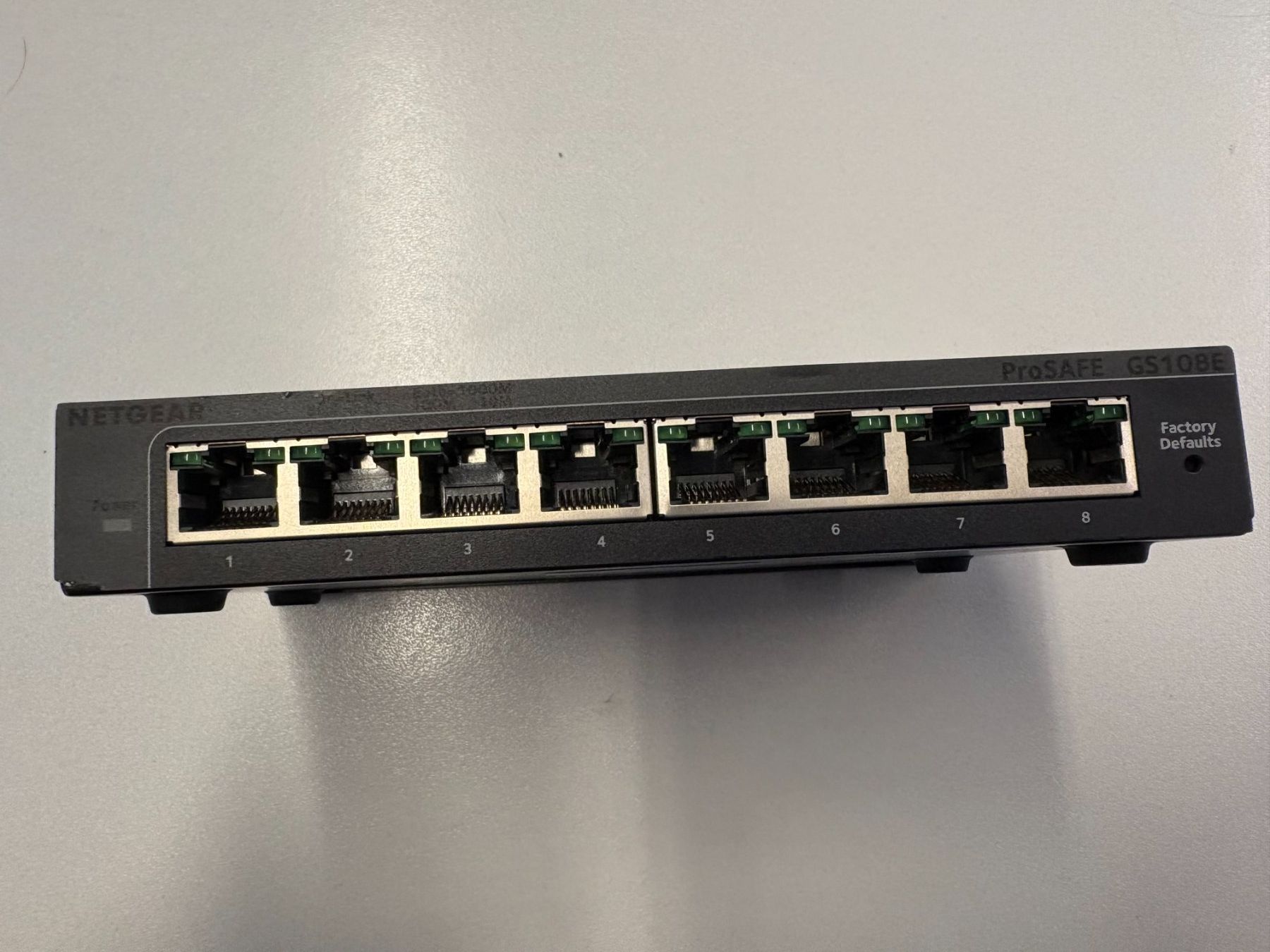 Netgear GS108Ev3 Gigabit Switch (Gebraucht) in Langnau am Albis für CHF ...