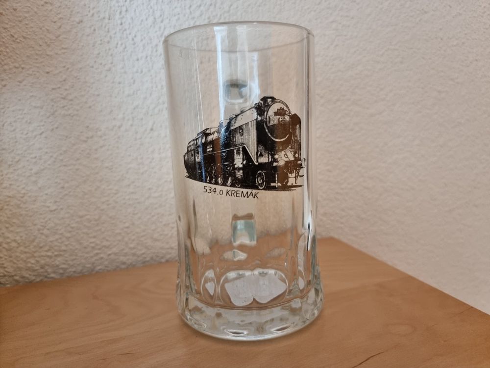 Bierglas mit CSD Lokomotive 534 Kremak (Neu und originalverpackt) in ...
