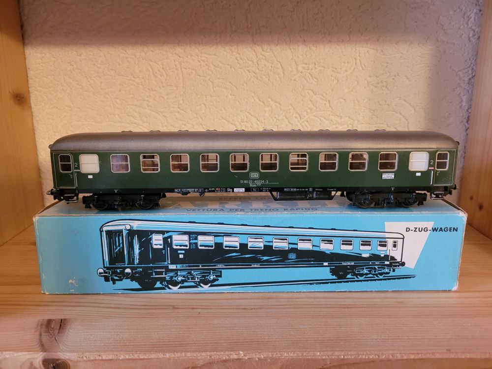 Märklin H0 4023 - D-Zug-Wagen Blech (DB) A4ümg 1. Klasse OVP (Gebraucht) in Payerne für CHF 11 ...