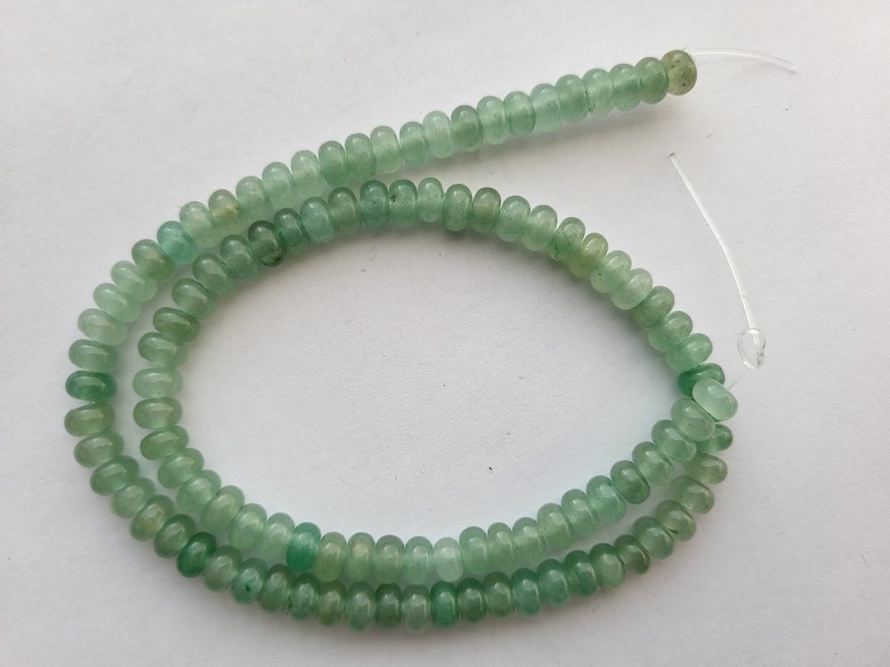 Ein Strang Aventurin 4×6mm | Kaufen auf Ricardo