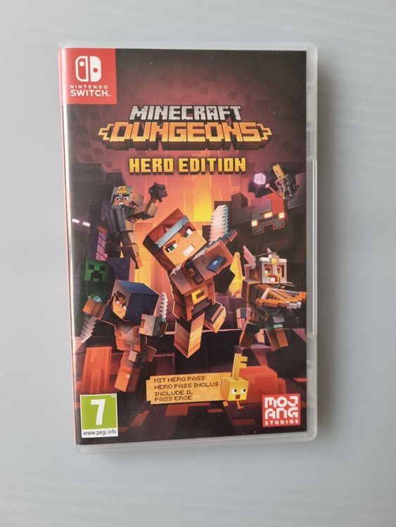 Minecraft Dungeons Hero Edition Nintendo Switch (Gebraucht) in La Tour ...