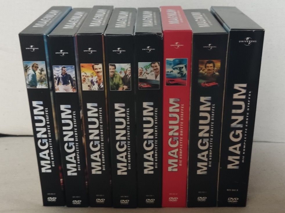 DVDs "Magnum" komplett Staffel 1–8 auf 44 Disks (Gebraucht) in Zürich ...