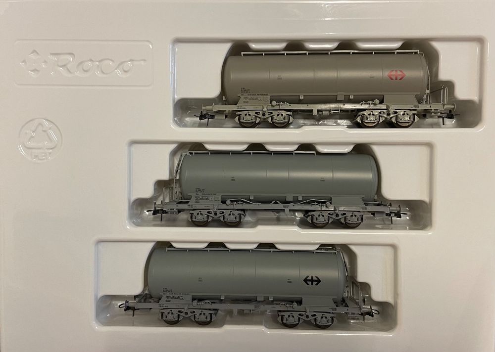 Roco: Set mit 3 Zementwagen, 4-achsig | Kaufen auf Ricardo