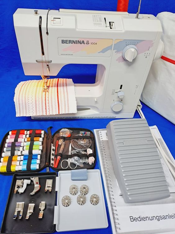 BERNINA 1004 WIE NEU GARANTIE 3 MONATE FRISCH REVIDIERT | Kaufen auf ...
