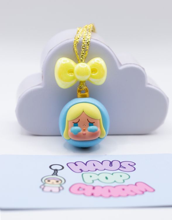 POP MART PopBean Christmas Ball Series Tree Ornament CRYBABY (Neu und ...
