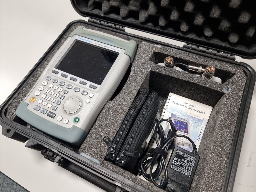Rohde&Schwarz FSH3 Handheld Spectrum Analyzer mit Bridge! (Gebraucht ...