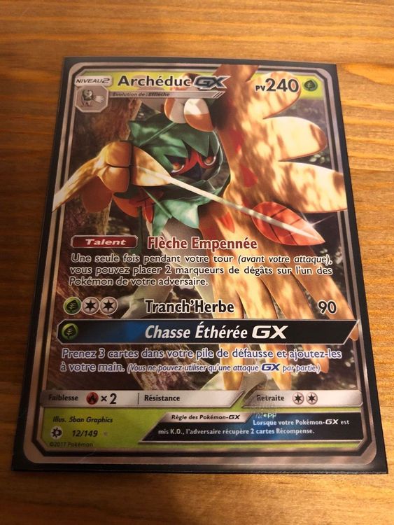 Carte Pokémon GX Archéduc (Gebraucht) in Oron-la-Ville für CHF 9 – mit ...