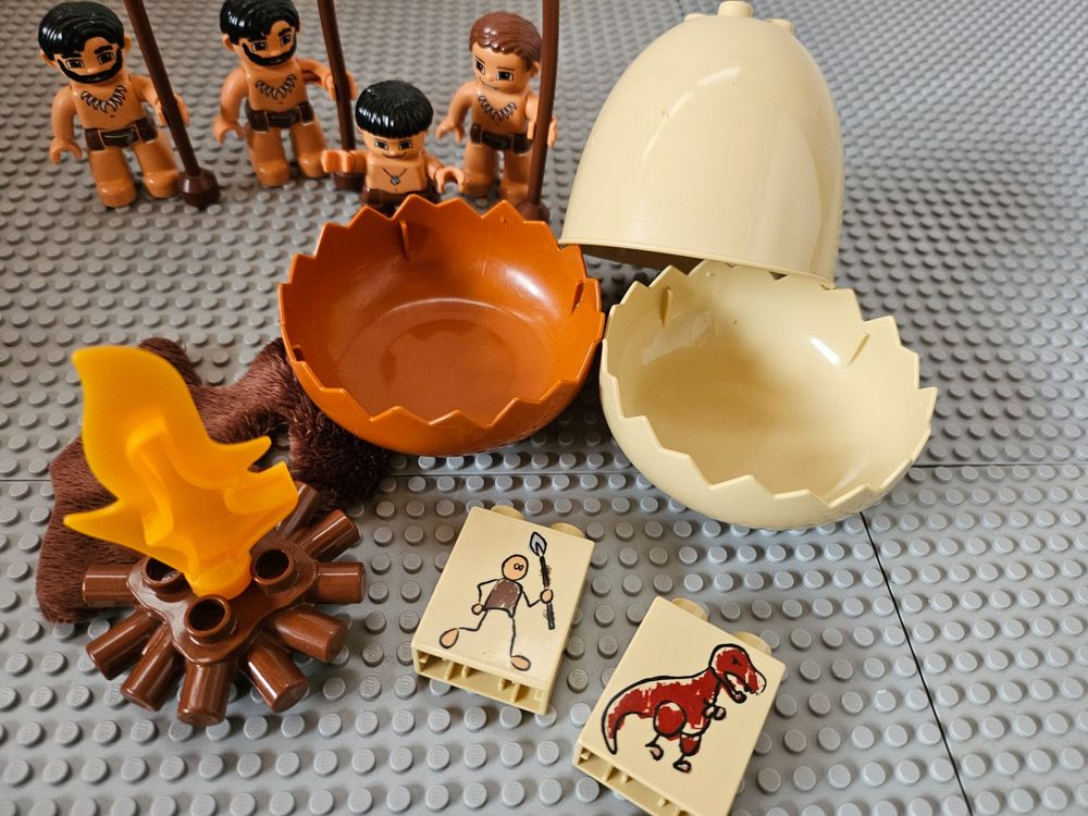 Lego Duplo Ureinwohner, Indianer, Phalbauer, Dinosaurier-Ei | Kaufen ...