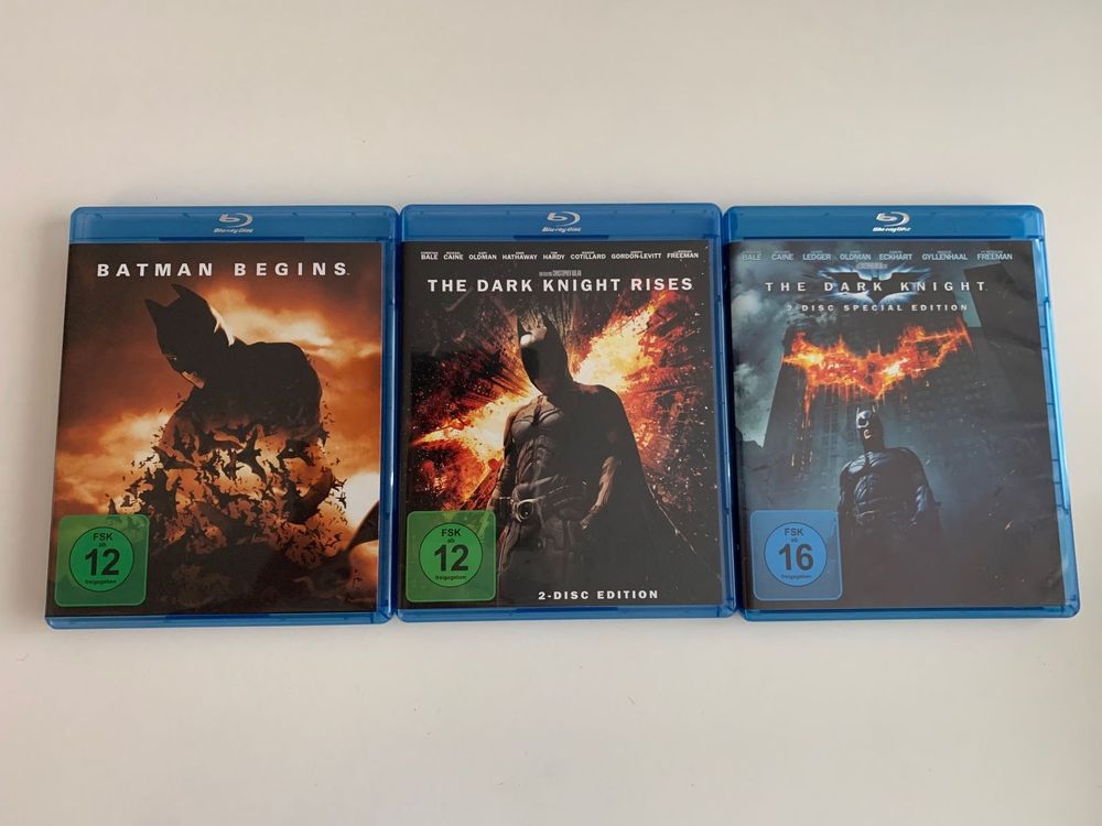 Batman Trilogie Blu-ray - The Dark Knight- Top Zustand! (Gebraucht) in ARISDORF für CHF 9 – mit ...