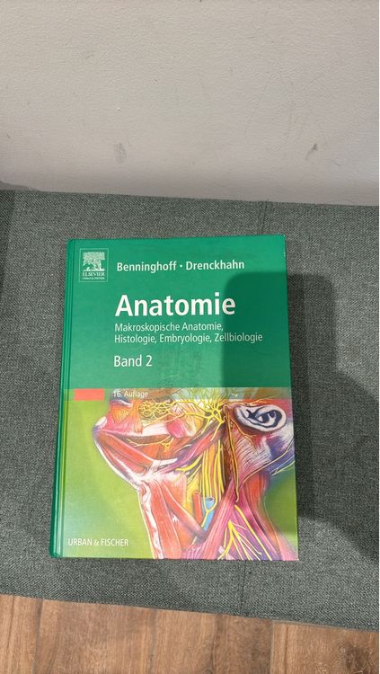 Anatomie Benninghoff Drenckhahn - Band 2, 16. Auflage (Gebraucht) in ...