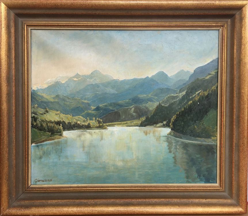 Seelandschaft Gemälde Signiert | Kaufen auf Ricardo