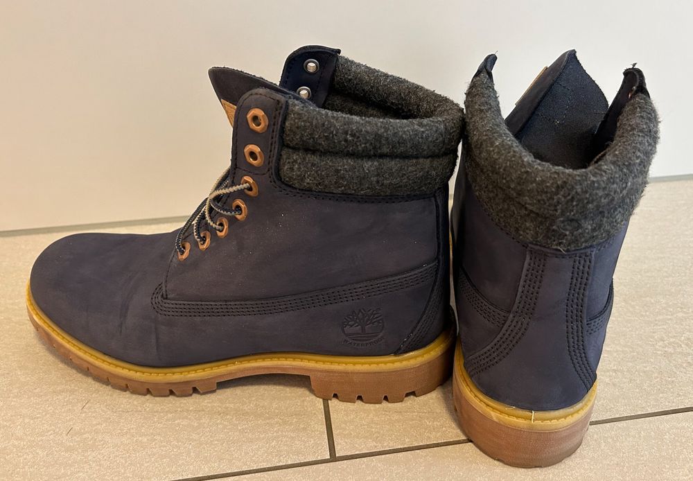 Timberland Stiefel navy Herren Grösse 43 (Gebraucht) in Thalheim für ...