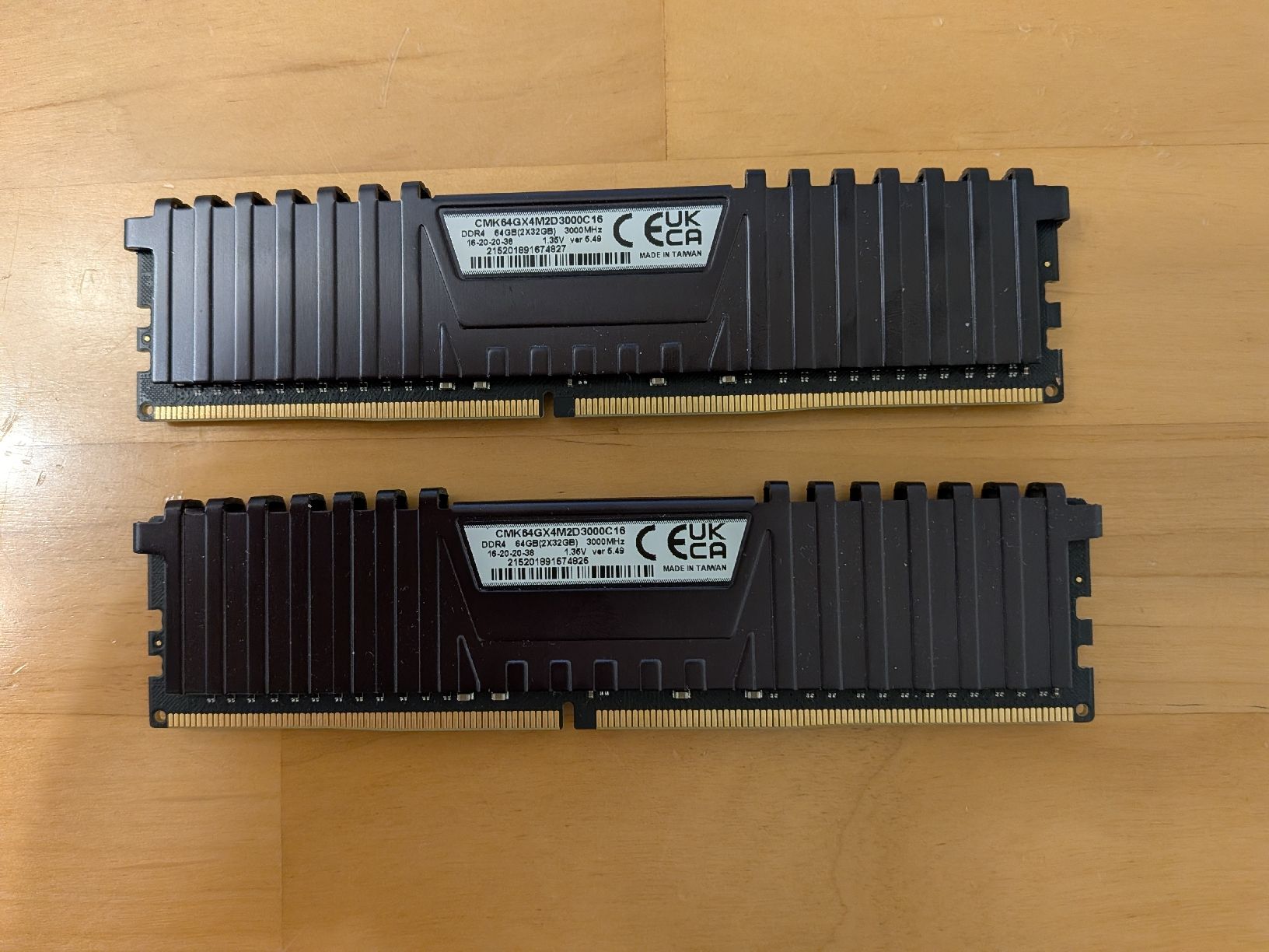 Corsair Vengeance DDR4 3000MHz 64GB 2x32 RAM Arbeitsspeicher (Gebraucht ...