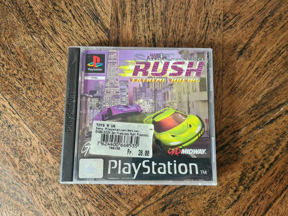 San Francisco RUSH Extreme Racing Playstation 1 PS1 PAL (Gebraucht) in ...