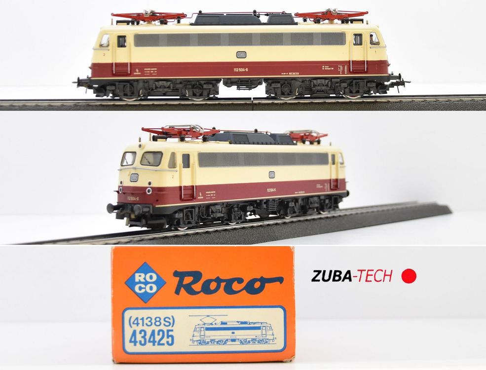 Roco 43425 E-Lok BR 112 DB H0 GS Analog mit OVP (Gebraucht) in St ...