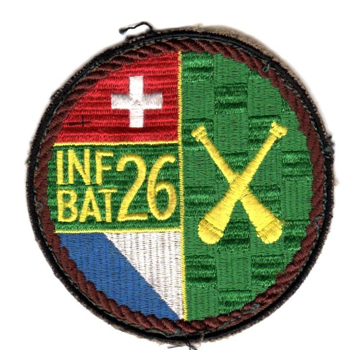 Schweizer Militär; Badge / INF BAT 26 | Kaufen auf Ricardo