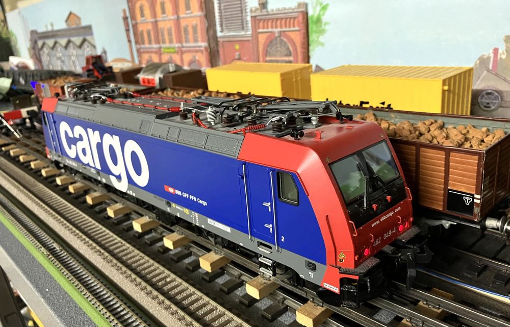 MTH Spur 0 3L Digital Esu 5.0: Re 482 049-4 SBB Cargo (Neu (gemäss ...