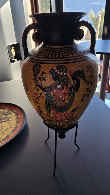 Vaso decorativo stile greco antico (Nuovo (secondo la descrizione)) a ...
