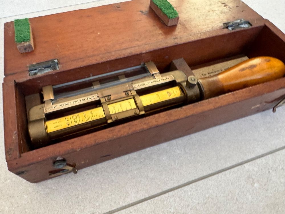 E R WATTS & SON COTTON TYPE MKII ENTFERNUNGSMESSER No. 4320 (Gebraucht ...