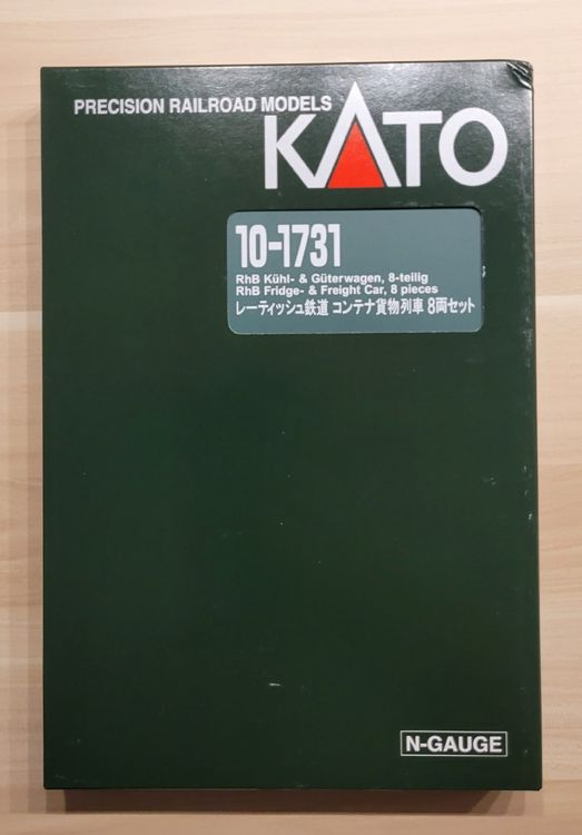 ️B-Ware ️ Kato 10-1731 / Noch 7074102 RhB Güterwagen-Set (Neu und ...