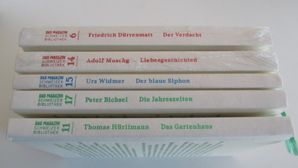 Das Magazin Schweizer Bibliothek fünf Title (Neu (gemäss Beschreibung)) in Locarno für CHF 10 ...