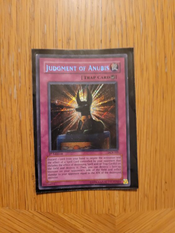 Yugioh Judgment of Anubis 1st Edition (Gebraucht) in Münchenstein für CHF 9.9 – mit Lieferung ...